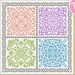 Square Mandala Cross Stitch Pattern PDF Download Sampler Cross - Etsy