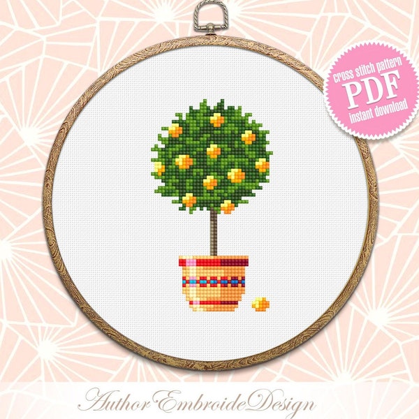 Citrus Cross Stitch - Etsy