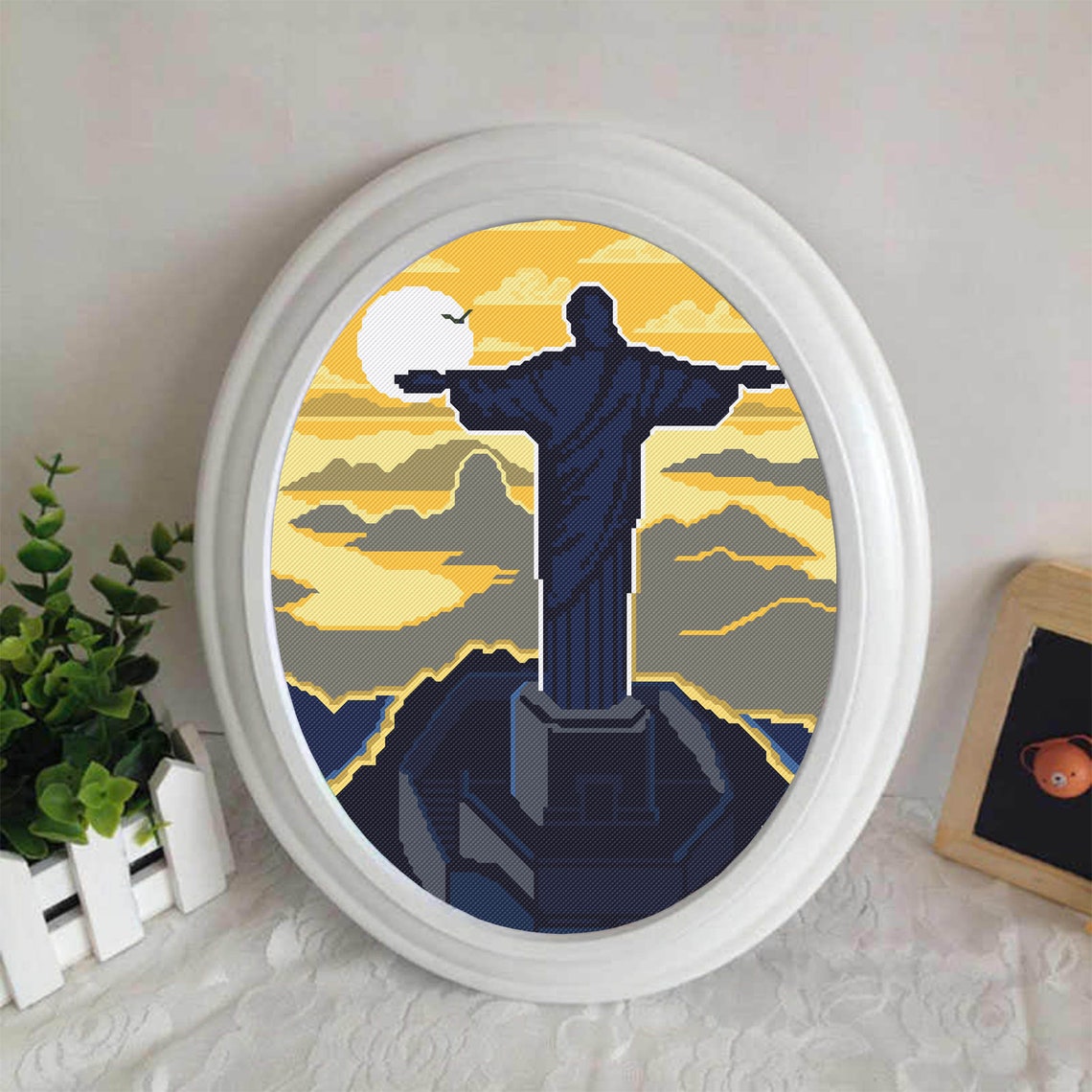 Brazil Rio De Janeiro Cross Stitch Pattern PDF Download - Etsy