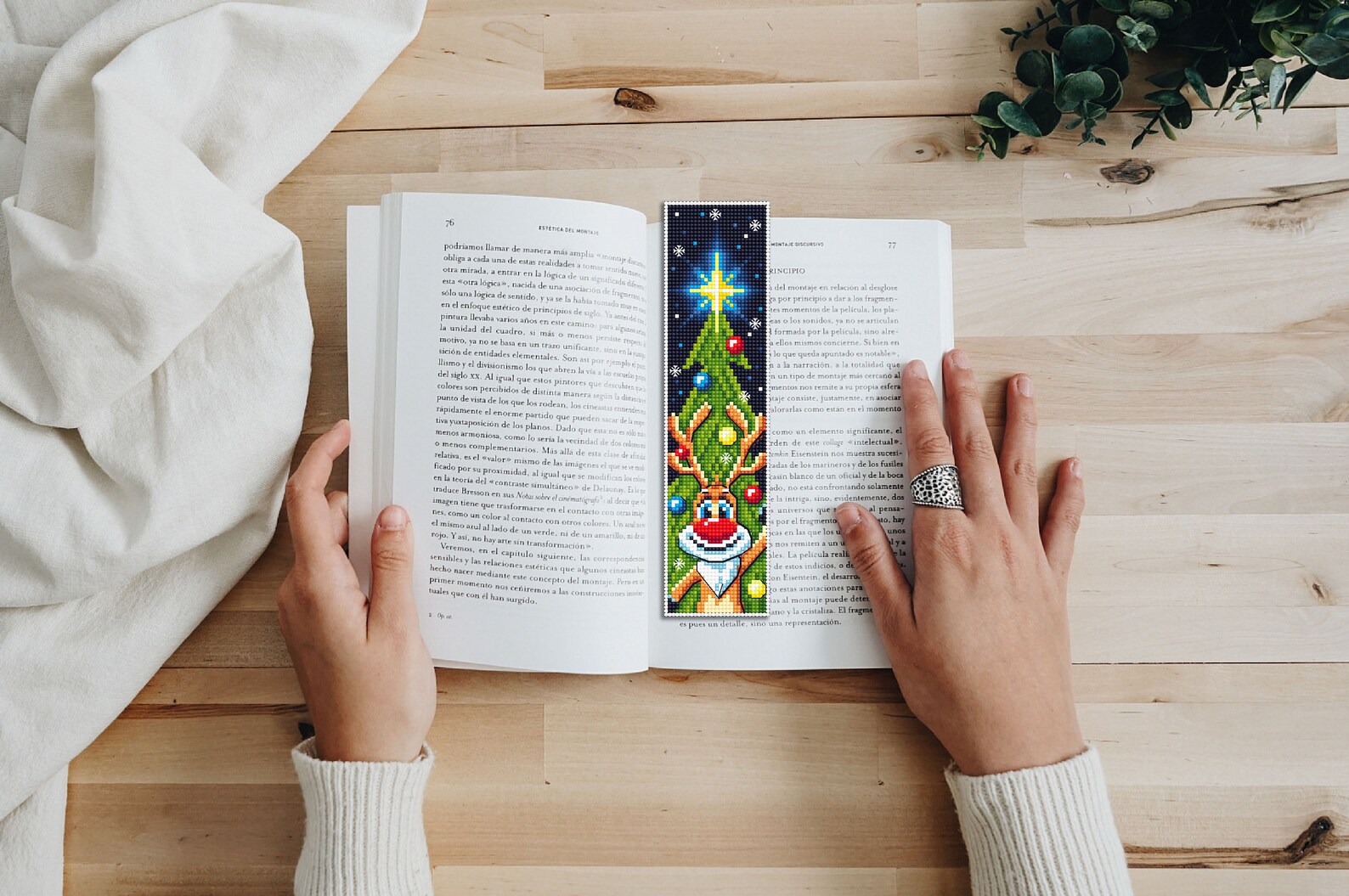 Christmas Bookmark Cross Stitch Pattern Download PDF Handmade | Etsy