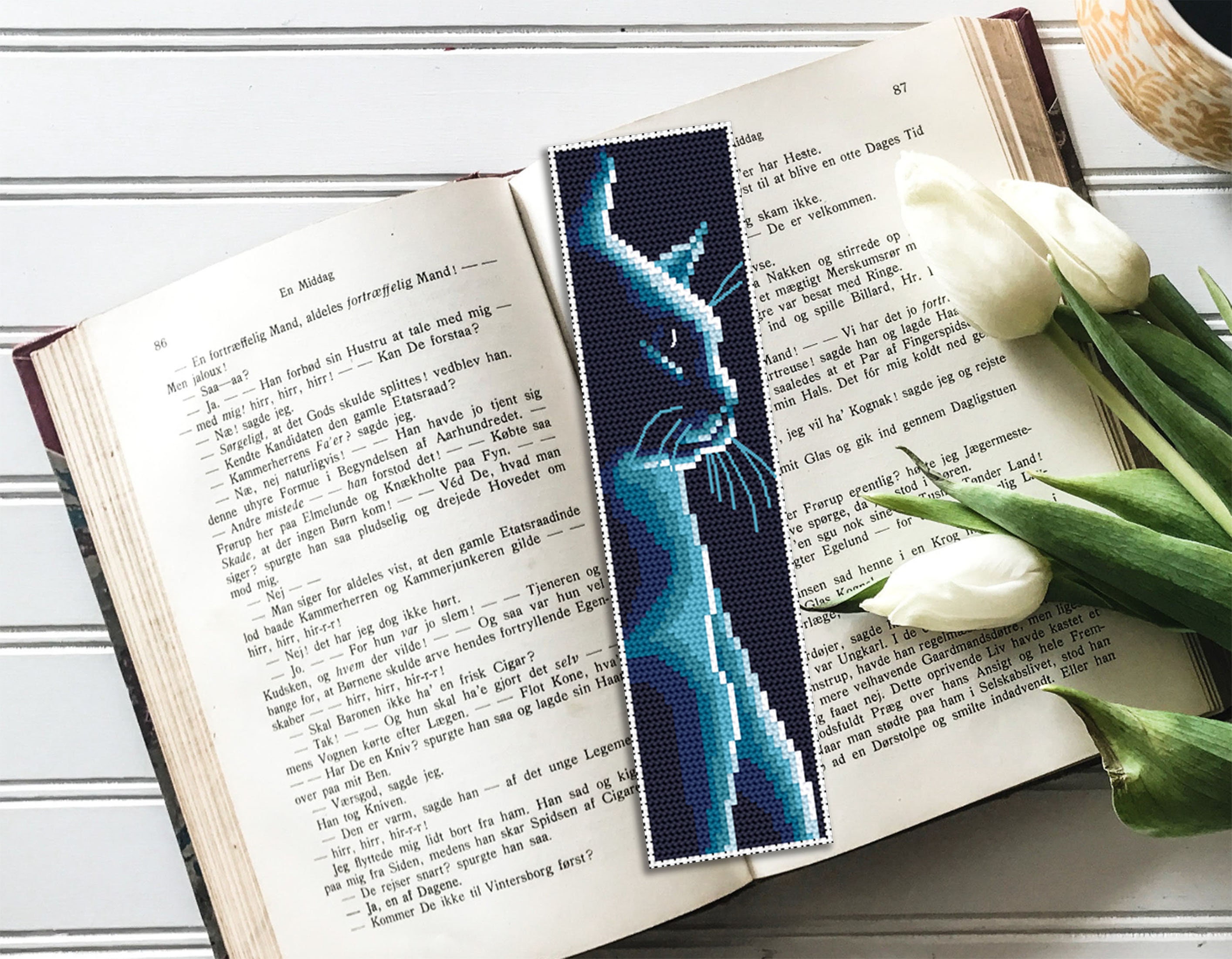 Bookmark Cross Stitch Pattern Download PDF Funny Cross Stitch - Etsy