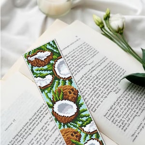 Summer Bookmark Cross Stitch Pattern PDF Download Tropical Fruit ...