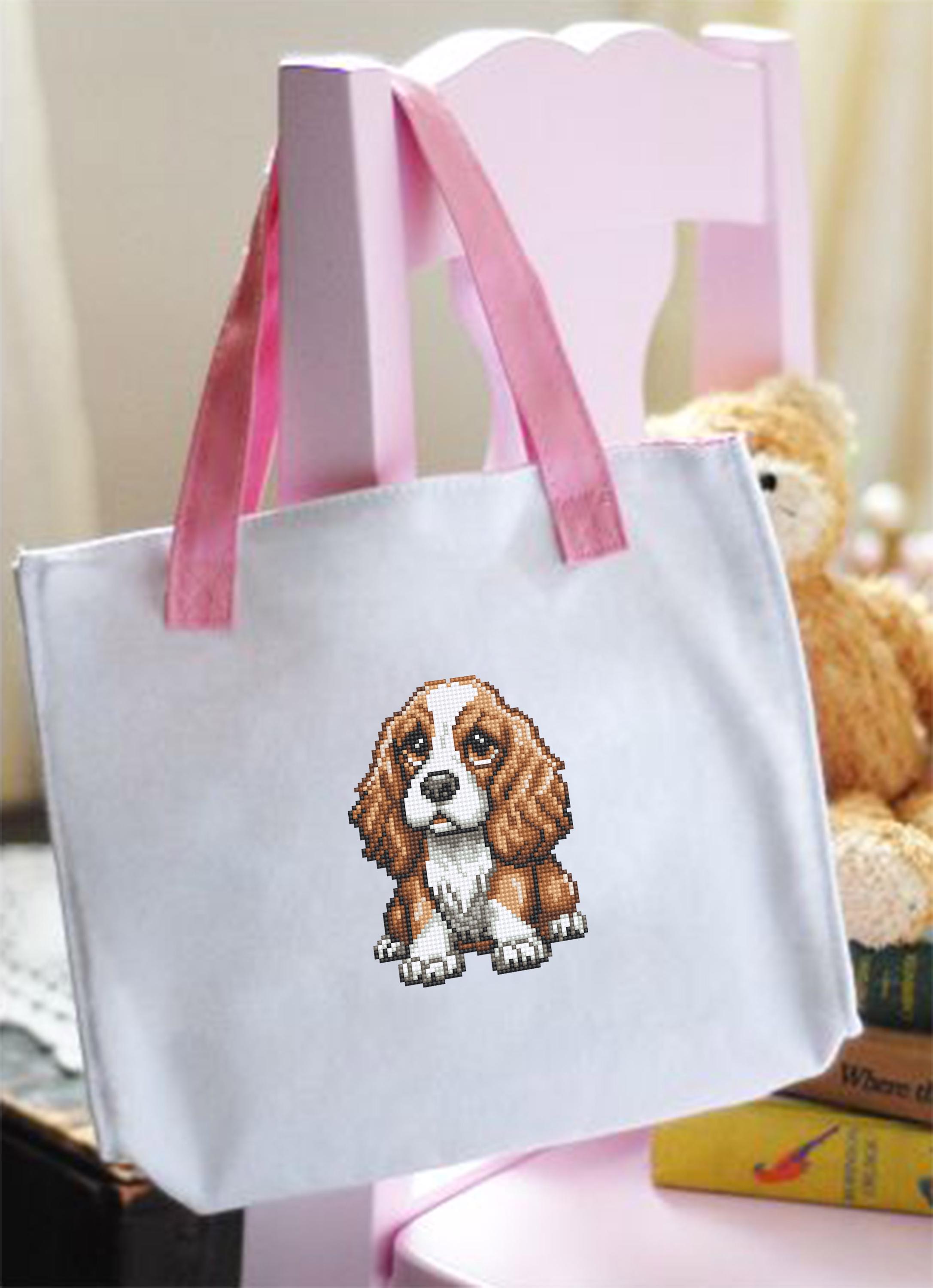 Spaniel Dog Cross Stitch Pattern PDF Download Small Pet Cross Stitch ...