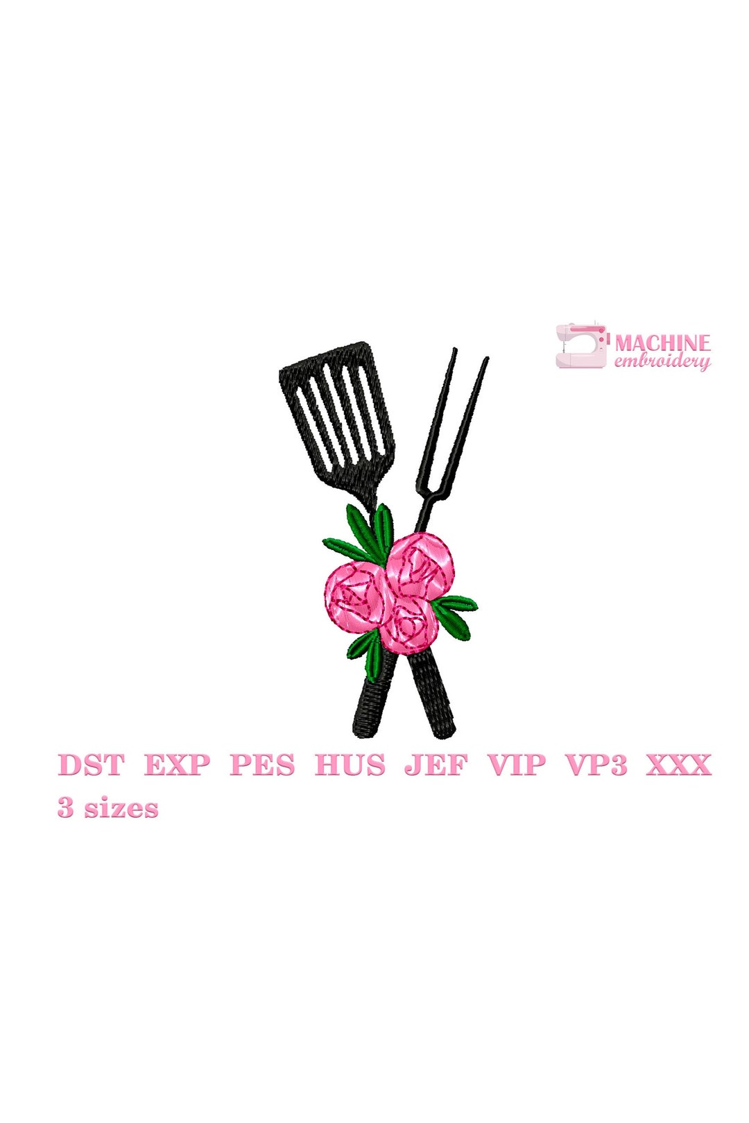 Kitchen Utensils Embroidery Designs Machine Embroidery Pattern - Etsy