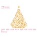 Christmas Tree Embroidery Design, Christmas Machine Embroidery Pattern ...