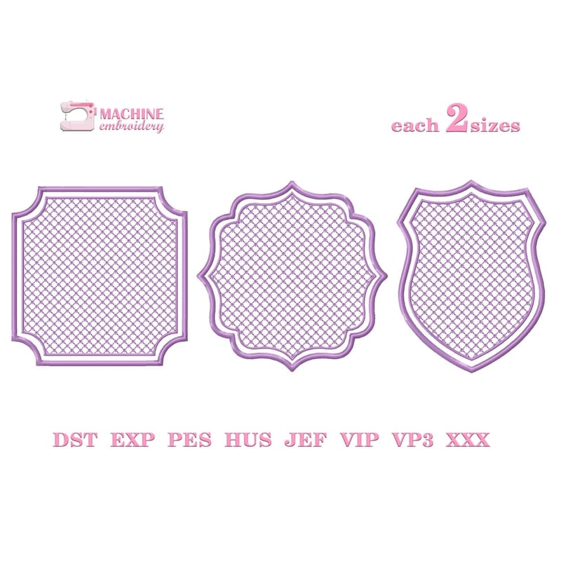 Embossed Frame Designs - Etsy