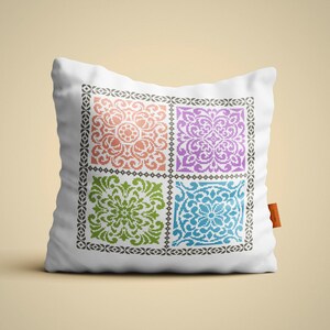 Square Mandala Cross Stitch Pattern PDF Download Sampler Cross Stitch ...