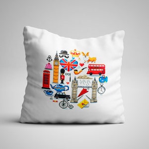 England Cross Stitch Pattern Download PDF United Kingdom Pattern Round ...