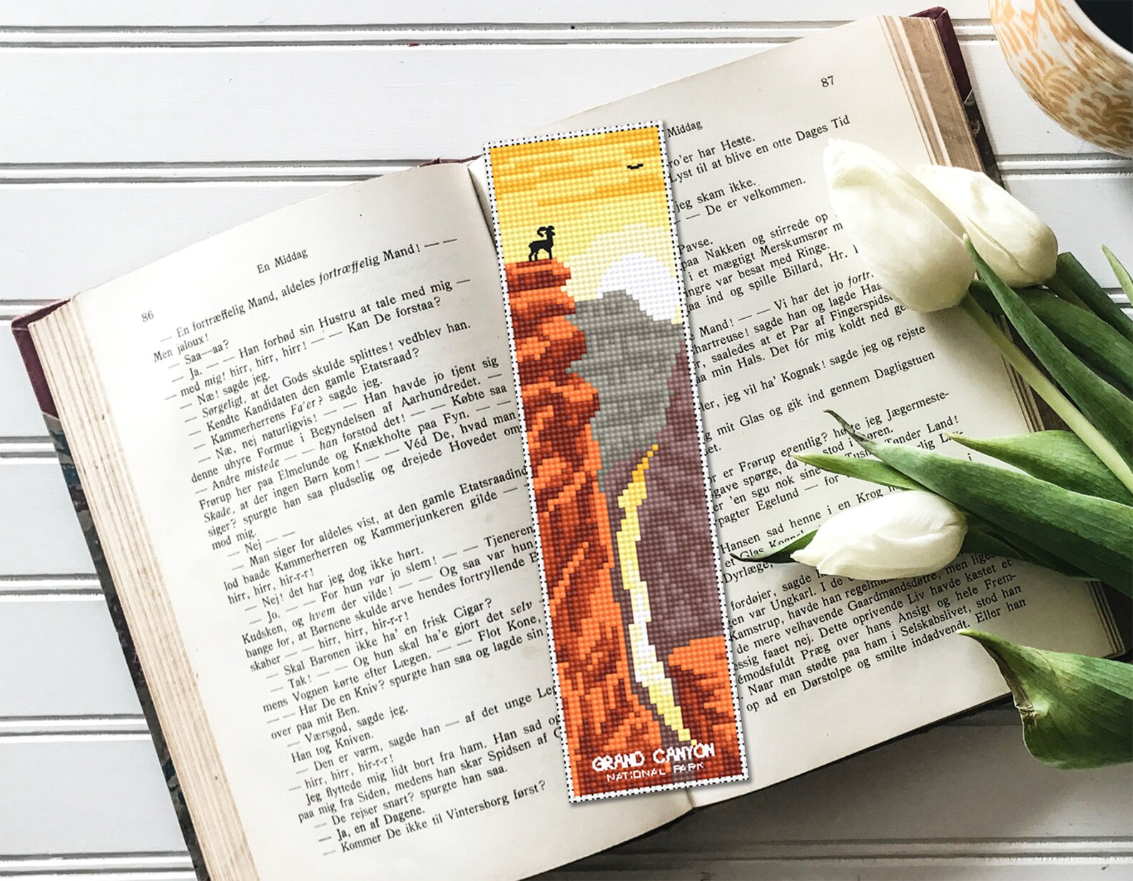 National Park Bookmark Cross Stitch Pattern PDF Download Nature Cross ...