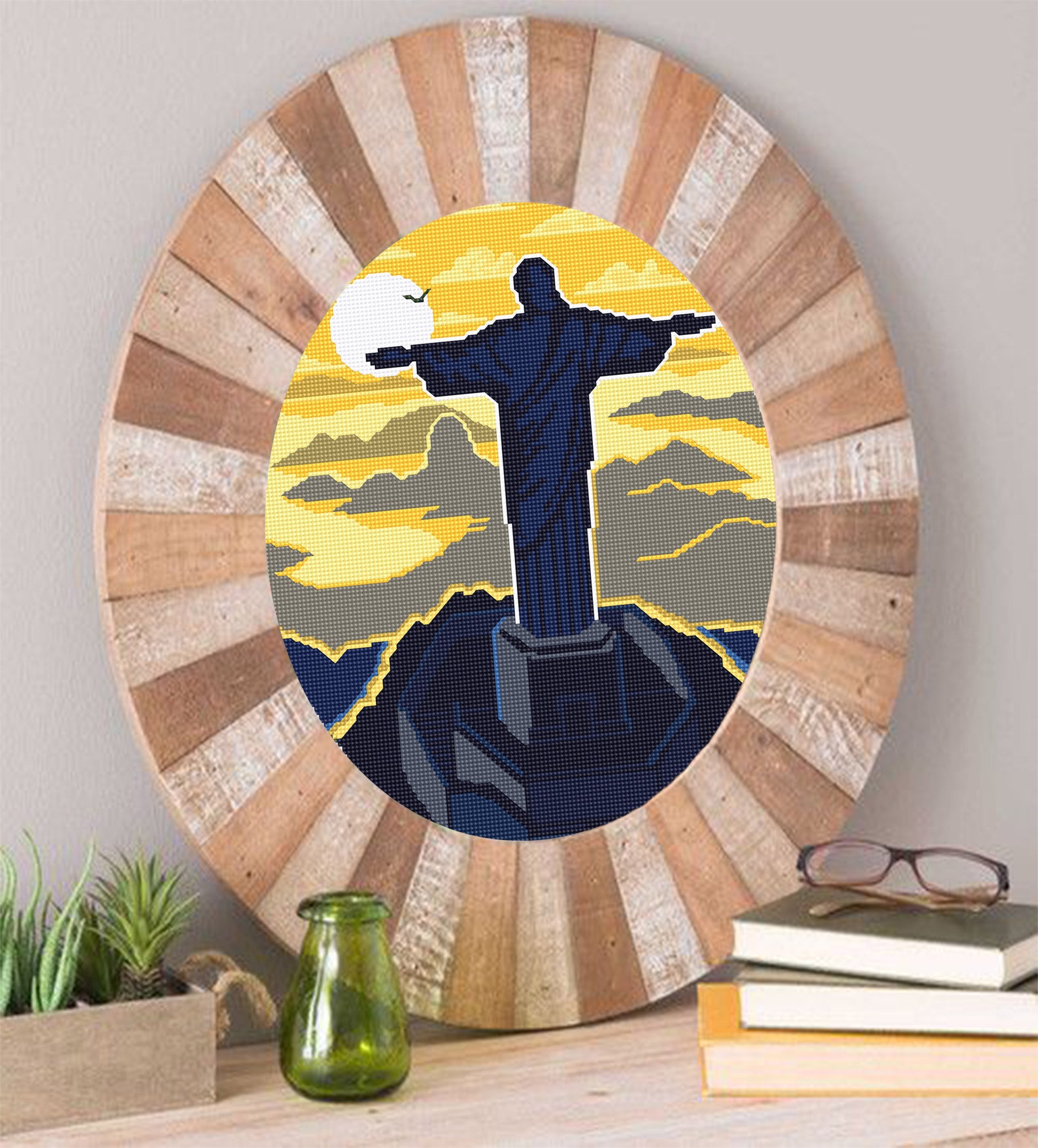 Brazil Rio De Janeiro Cross Stitch Pattern PDF Download - Etsy