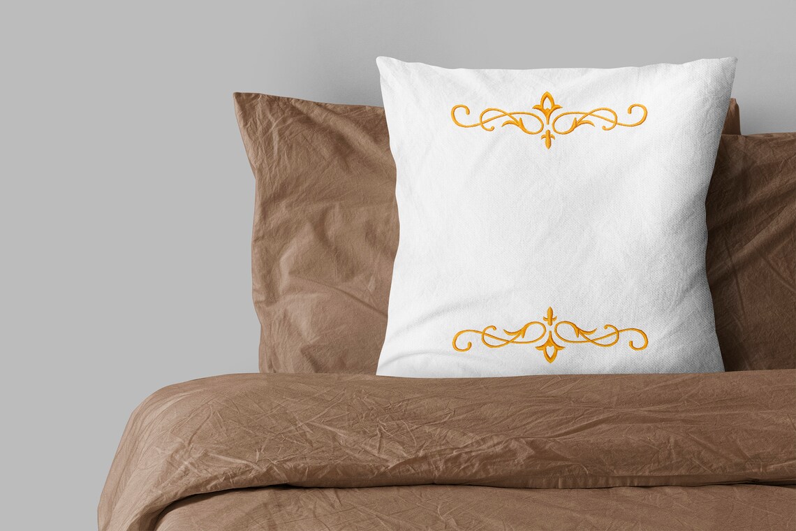 Scroll Border Embroidery Designs Machine Embroidery Pattern 5 Sizes ...