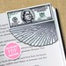 Dollar Corner Bookmark Cross Stitch Pattern PDF Download Stack of Money ...