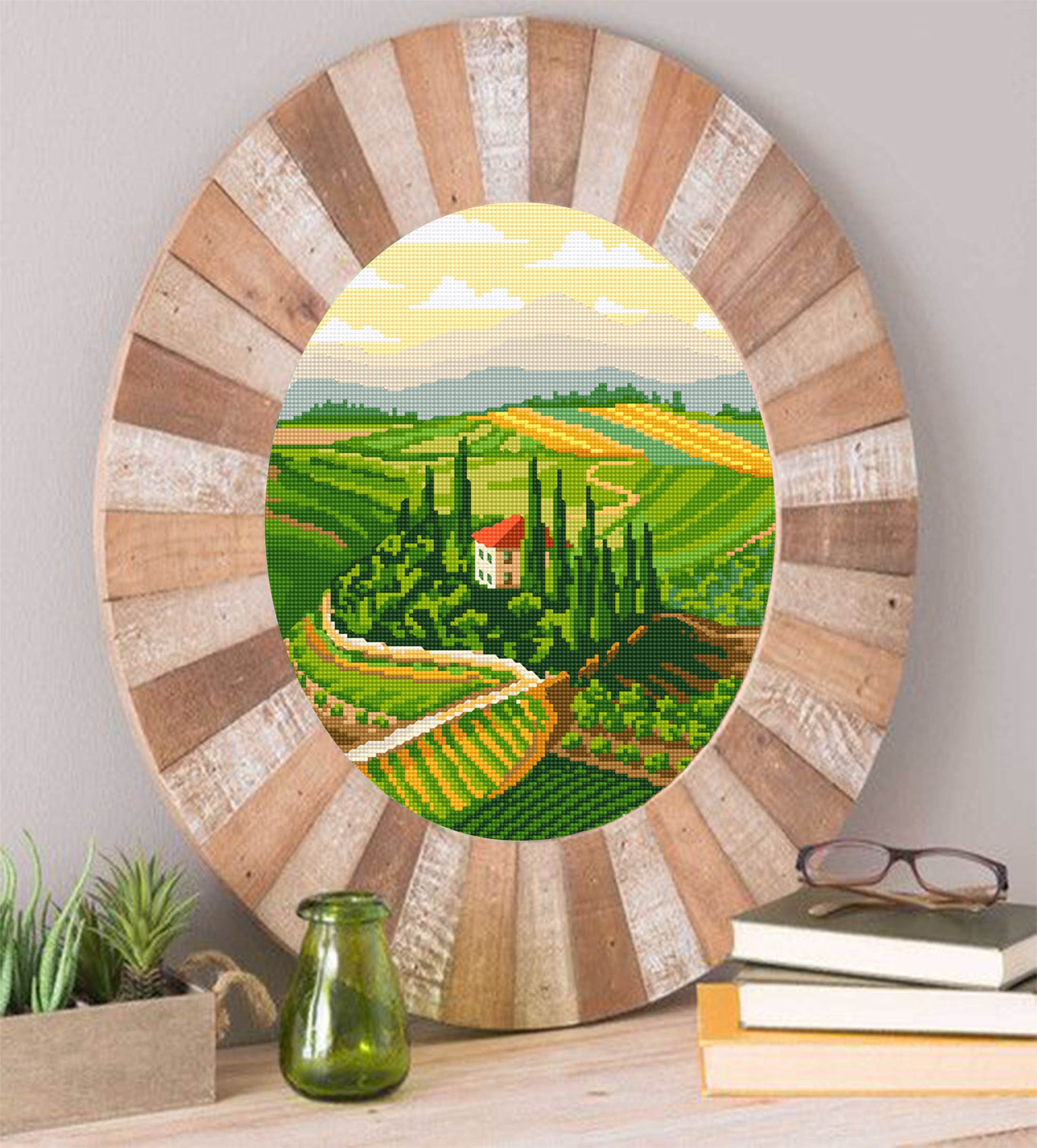 Landscape Italy Cross Stitch Pattern Download PDF Nature Landscape ...
