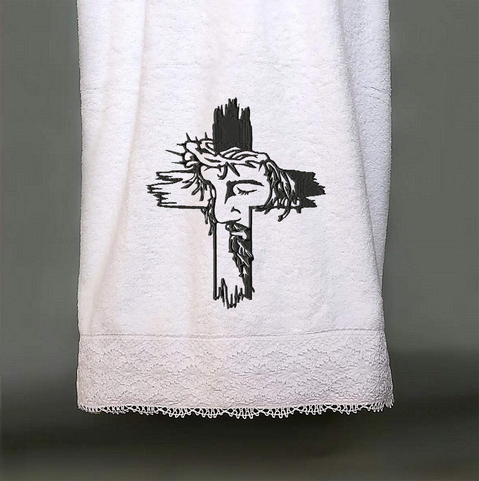 Jesus Cross Embroidery Design Machine Embroidery Pattern 4 Sizes ...