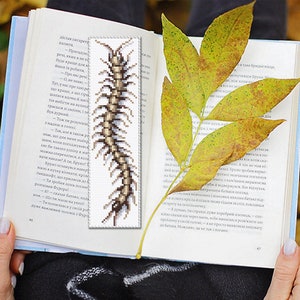 Insect Bookmark Cross Stitch Pattern PDF Instant Download, Spooky ...