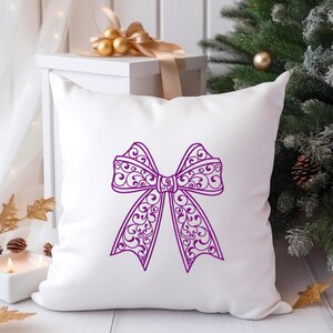 Side Bow Embroidery Design Machine Embroidery Pattern 4 Size Embroidery ...