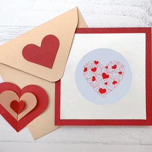 Heart Scroll Embroidery Design Machine Embroidery Pattern 5 Sizes ...