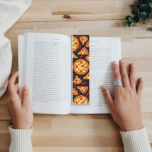 Pizza Bookmark Cross Stitch Pattern PDF Download Simple Handmade ...