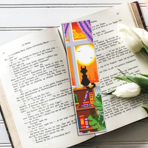 Cat Bookmark Set Cross Stitch Pattern Download PDF Handmade Bookmark ...