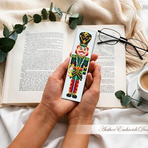 Christmas Nutcracker Bookmark Cross Stitch Pattern PDF Download ...