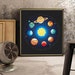 Solar System Cross Stitch Pattern Download PDF Planets Cross Stitch ...