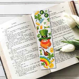 St Patrick Bookmark Cross Stitch Pattern PDF Download Irish Cross ...