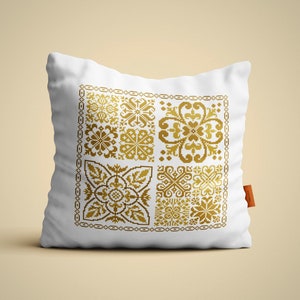 Square Mandala Cross Stitch Pattern PDF Download Sampler Cross Stitch ...