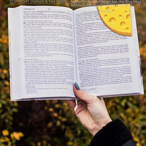 Corner Bookmark Cross Stitch Pattern PDF Download Cheese Cross Stitch ...