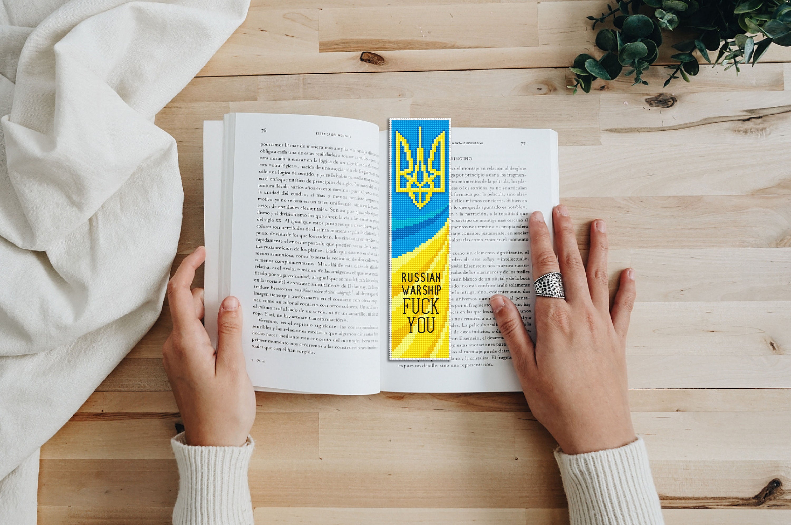 Bookmark Ukraine Cross Stitch Pattern PDF Handmade Bookmark - Etsy