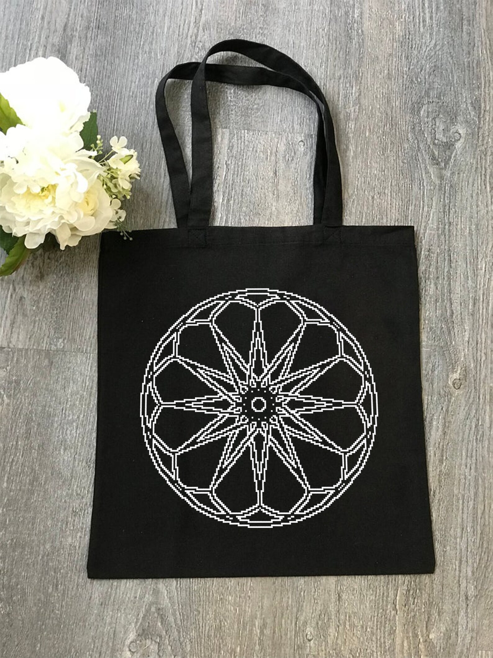 Wheel of Fortune Mandala Cross Stitch Pattern Download PDF - Etsy