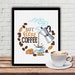 But First Coffee Cross Stitch Pattern Download PDF Coffee - Etsy