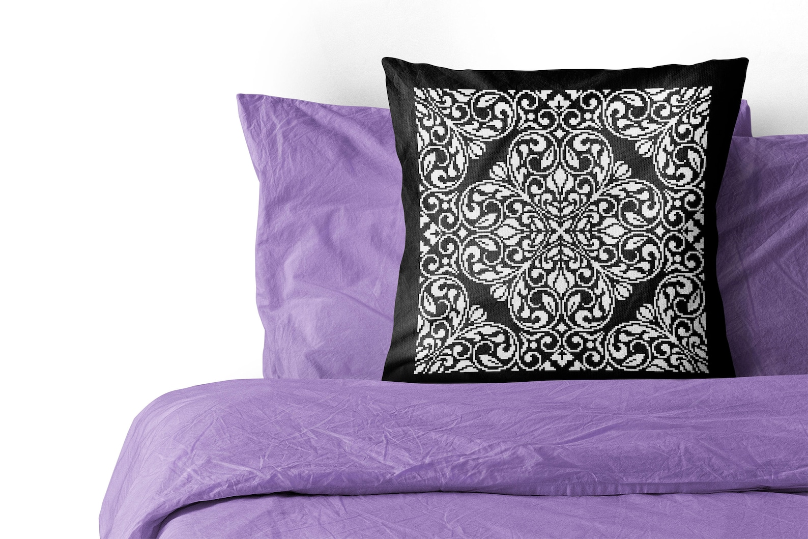 Floral Mandala Cross Stitch Pattern PDF Download Square - Etsy