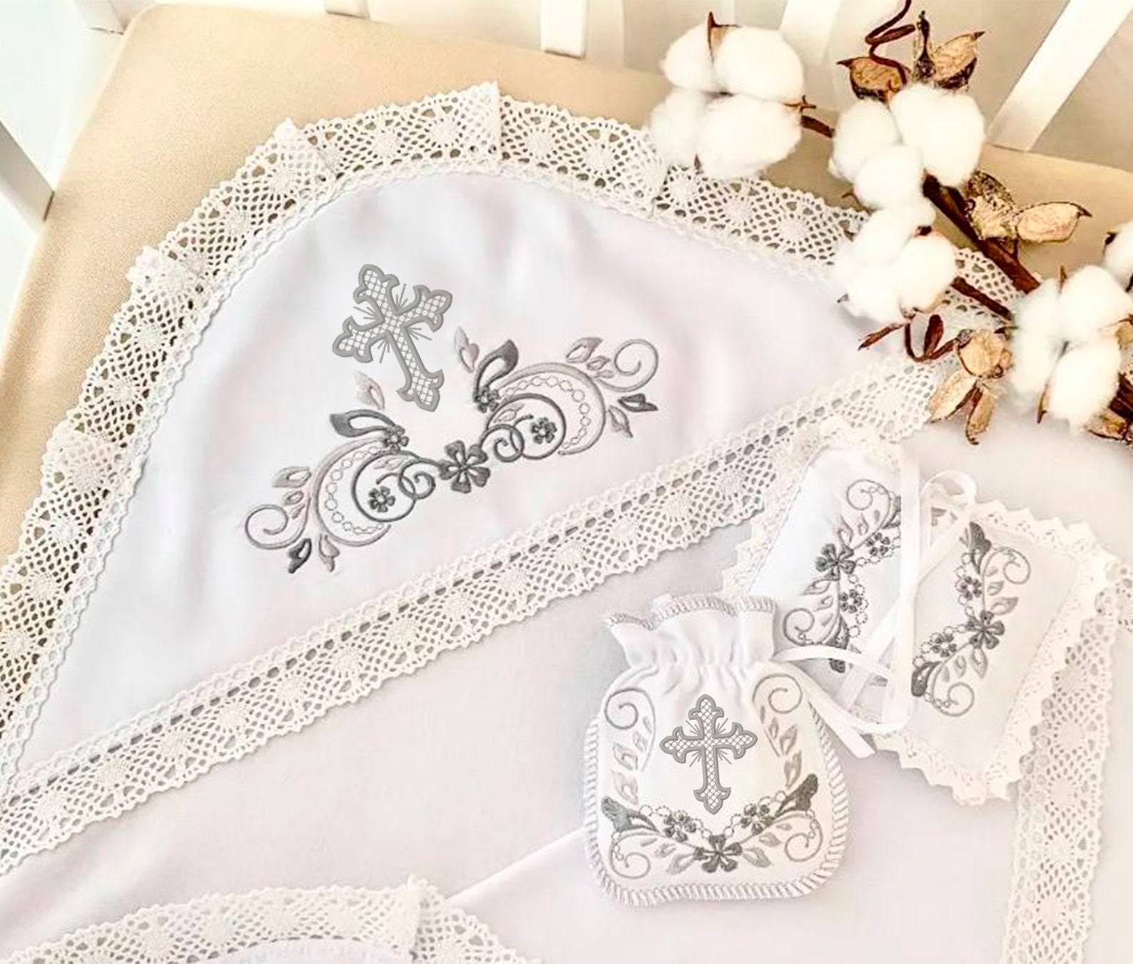 Religious Cross Embroidery Design Machine Embroidery Pattern 5 - Etsy