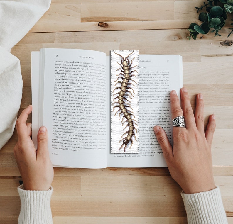 Insect Bookmark Cross Stitch Pattern PDF Instant Download, Spooky ...