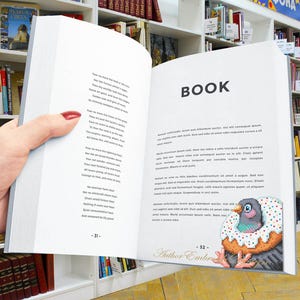 Pigeon Corner Bookmark Cross Stitch Pattern PDF Download Funny Pigeon ...