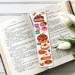 Cute Bookmark Cross Stitch Pattern PDF Download Simple Handmade ...