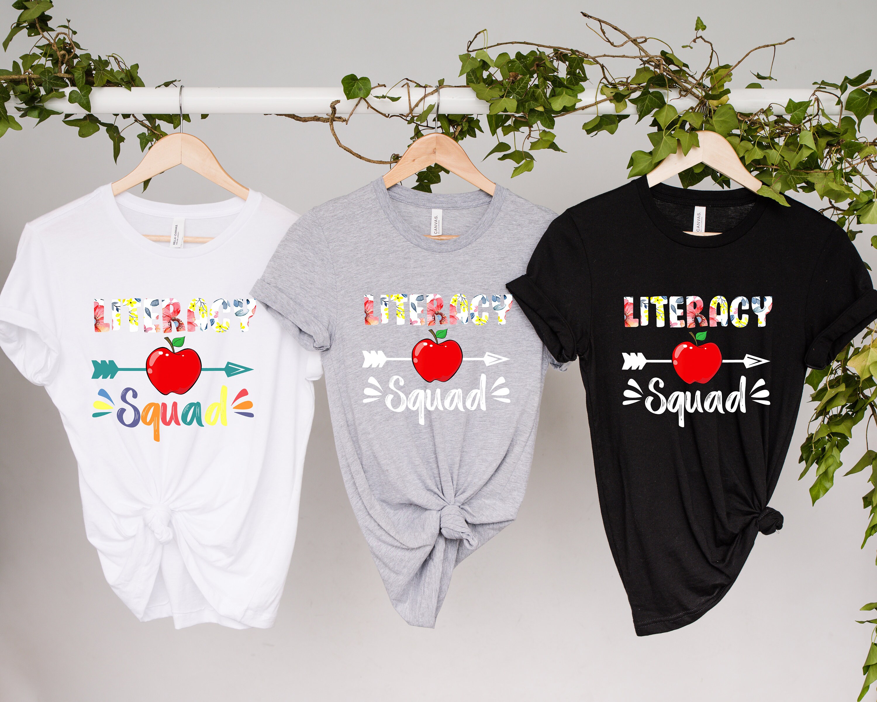 Literacy Squad Shirt, School Literacy Coach, Reading Crew, Literacy ...
