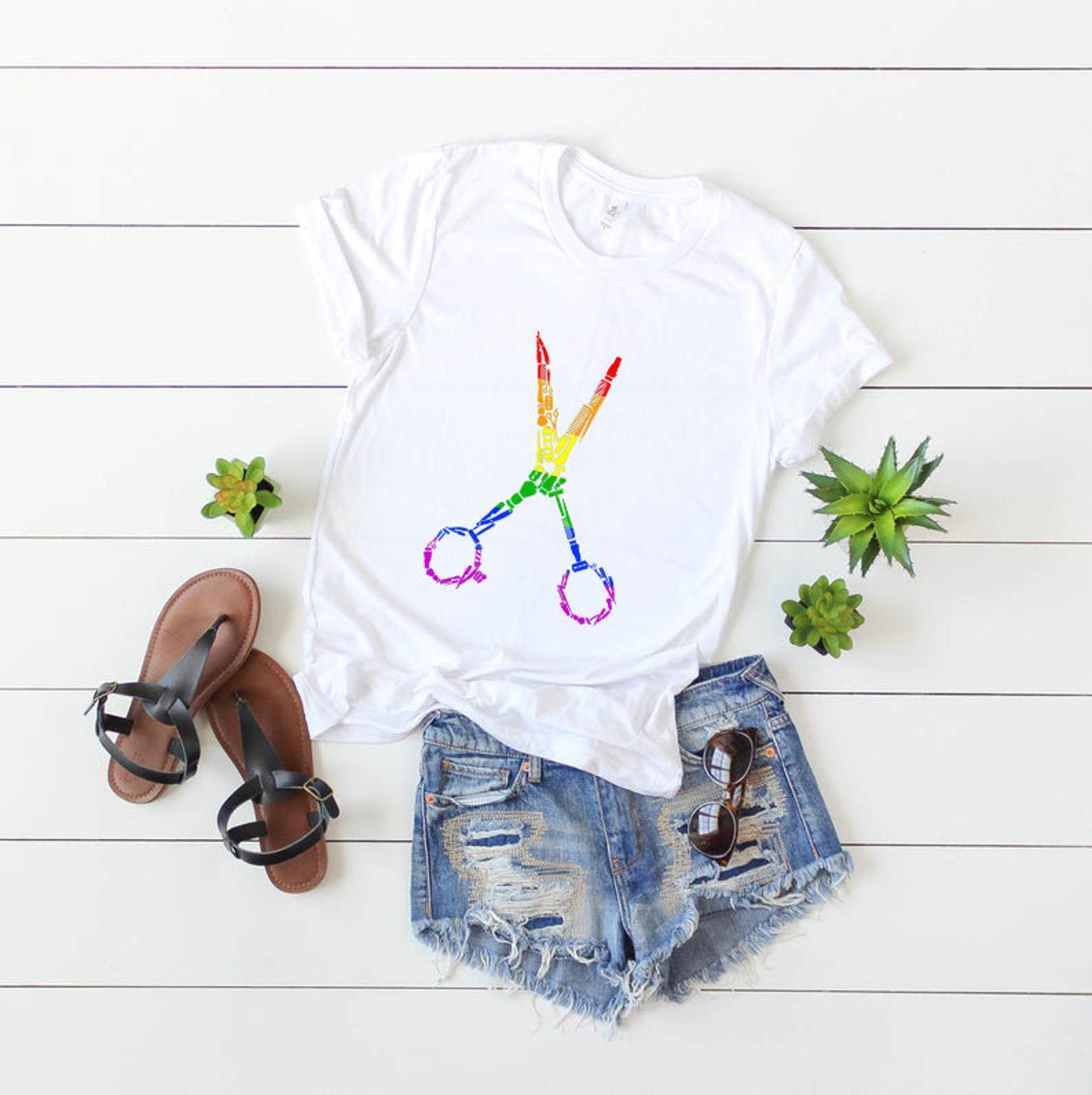 Scissors Shirt Lesbian Couple Gifts Funny Lesbian Pride - Etsy
