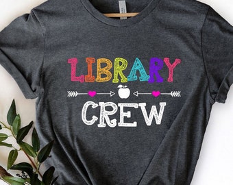 Library Squad Shirt - Etsy