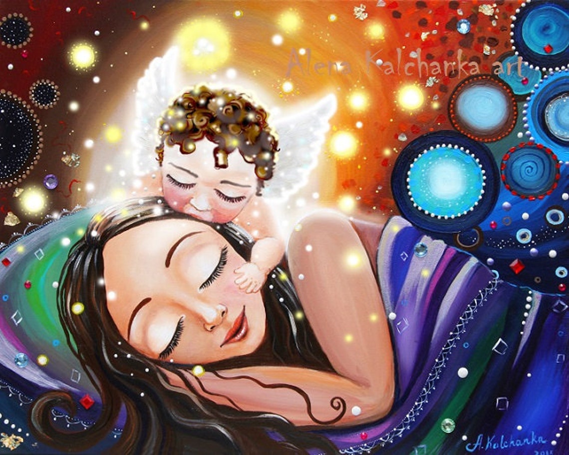 Child Loss Angel Consolation Gift Miscarriage Gift Mother - Etsy