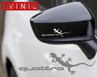 Audi Quattro Decals | Etsy