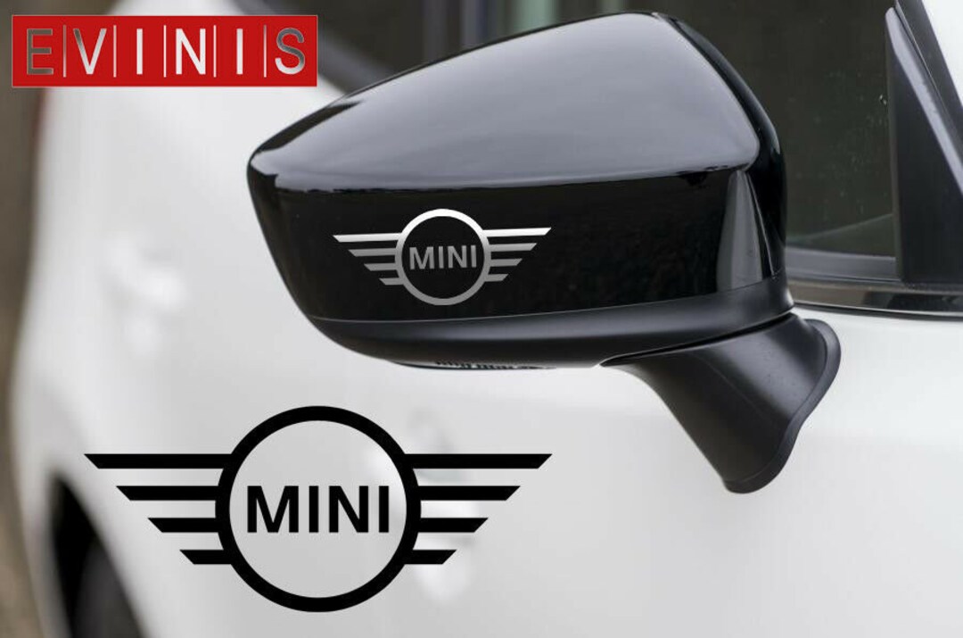 MINI Cooper Vinyl Symbol Mirror Decals Stickers Graphics X2 - Etsy