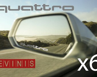 Audi Mirror Decals - Etsy