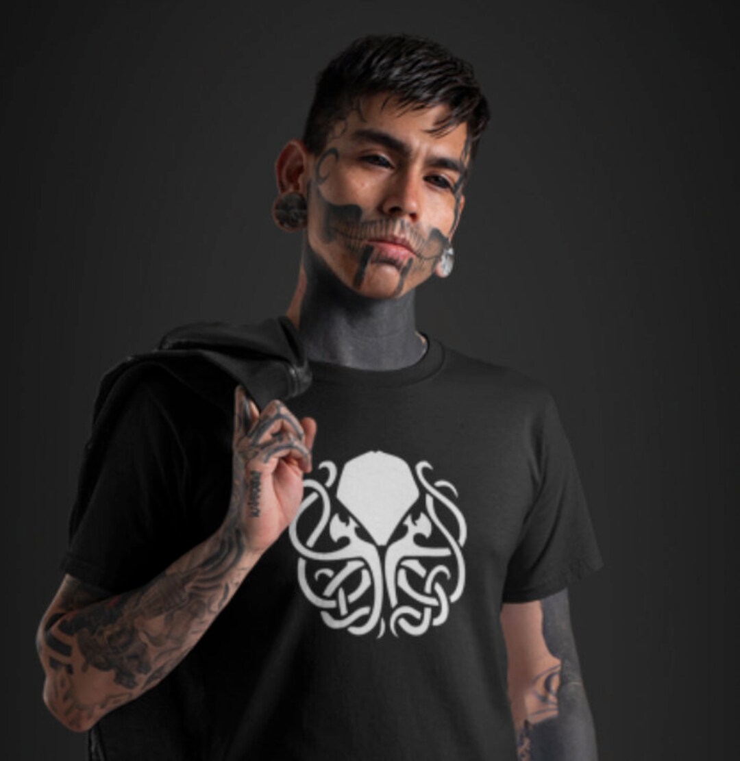 CTHULHU GOD SYMBOL Lovecraft Occult Cthulhu Mythos Horror Legend Men's ...
