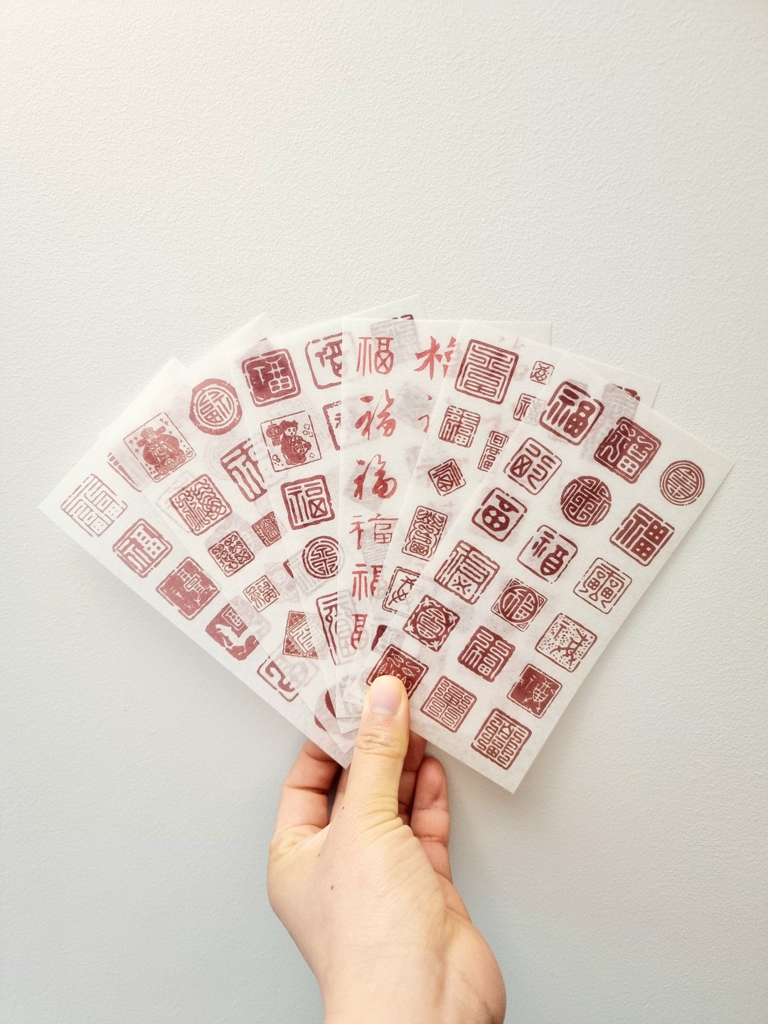 Character Fortune Stickers - Etsy