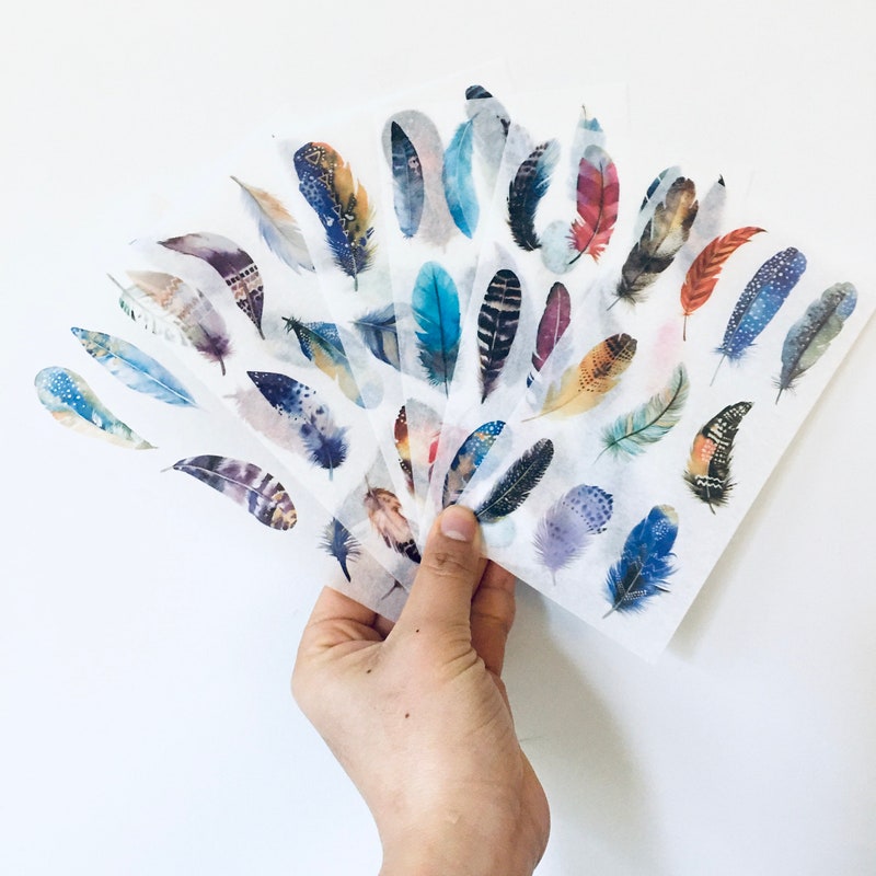 Feather Bullet Journal - Etsy