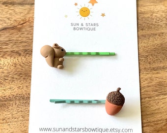 Squirrel Hair Pin - Etsy
