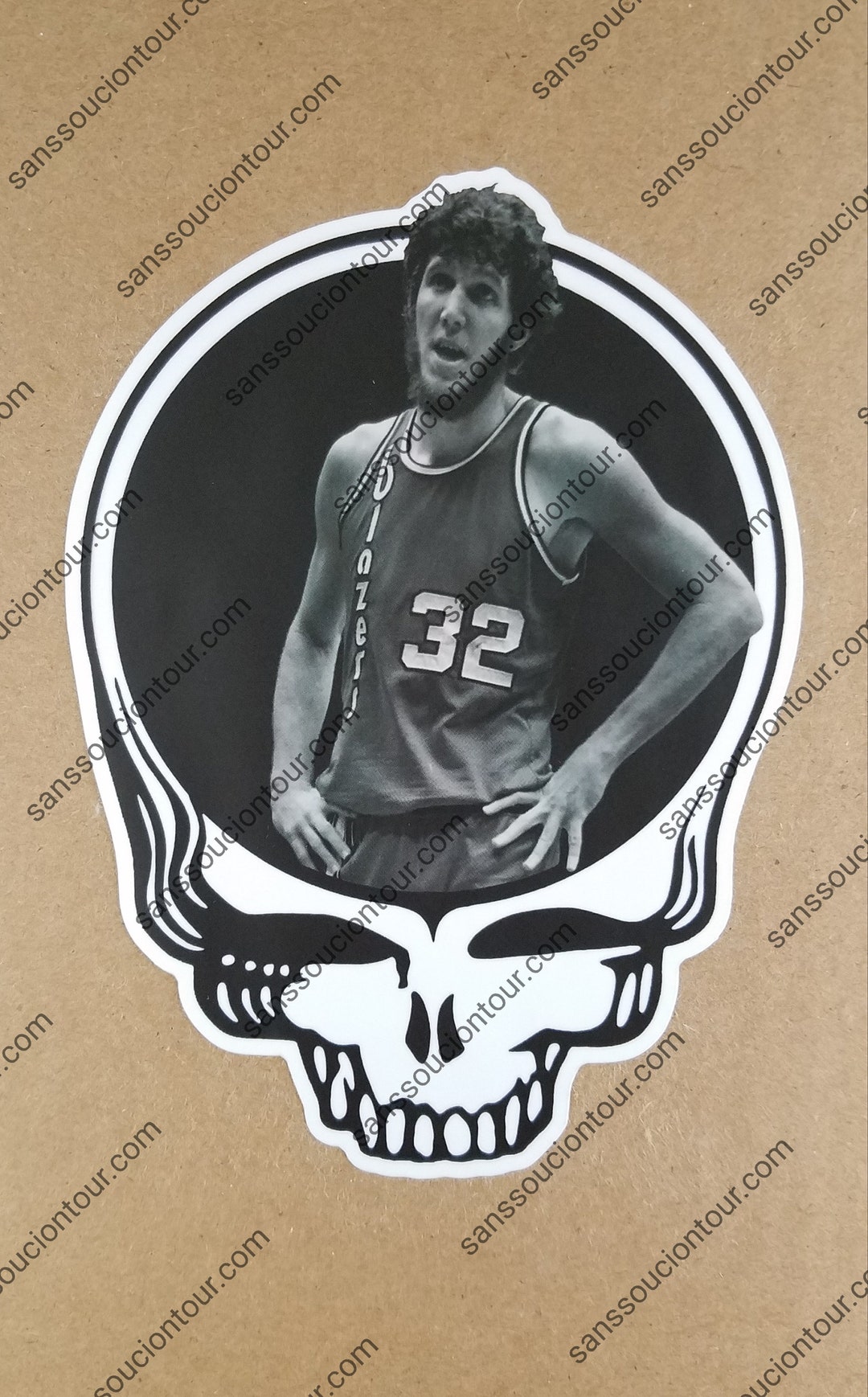 The Original Big Red, Big Bill Walton SYF '77 Lot Sticker6, Jerry ...