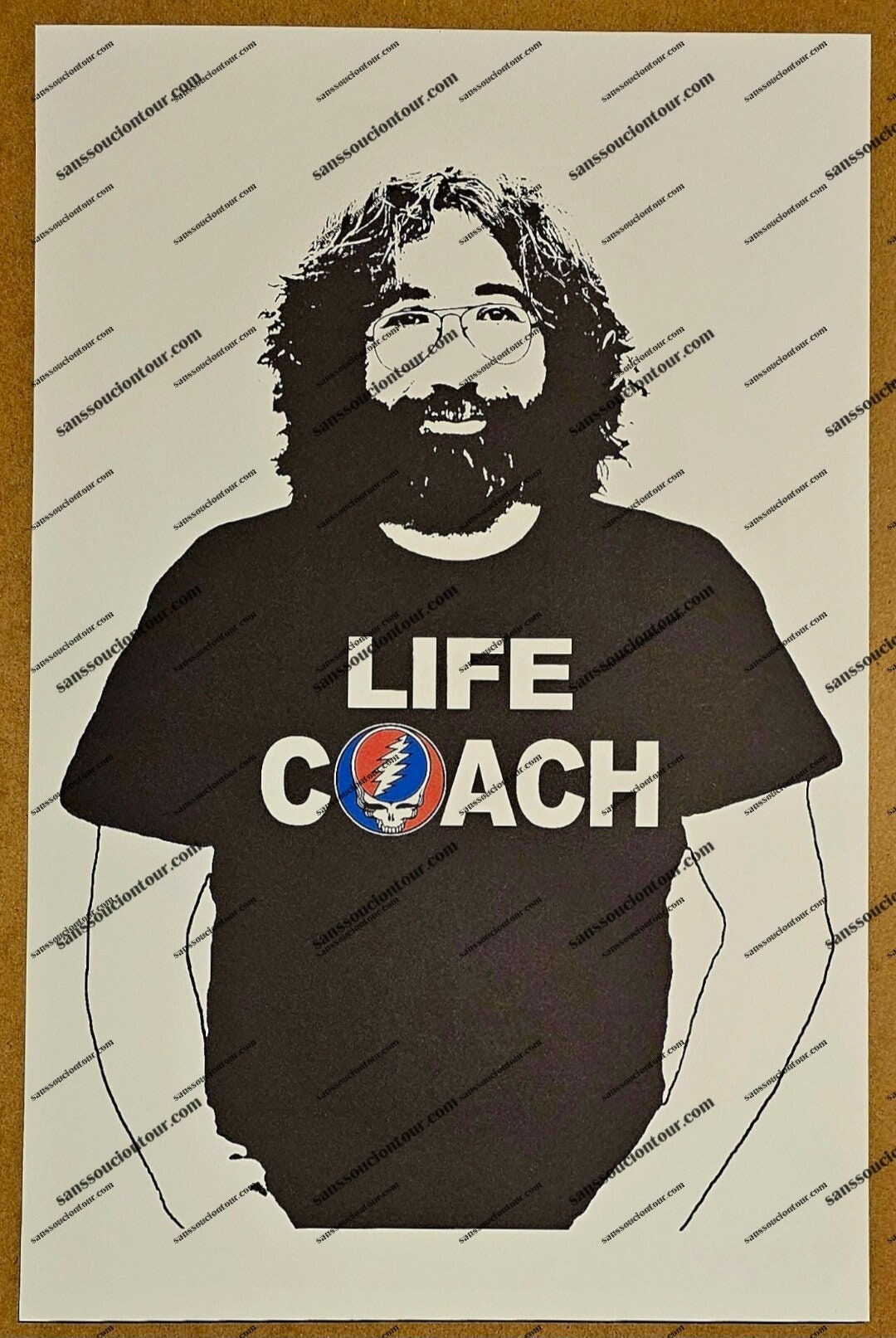 Grateful Dead Jerry Garcia Life Coach 11x17 Lot Print, SYF, JGB - Etsy