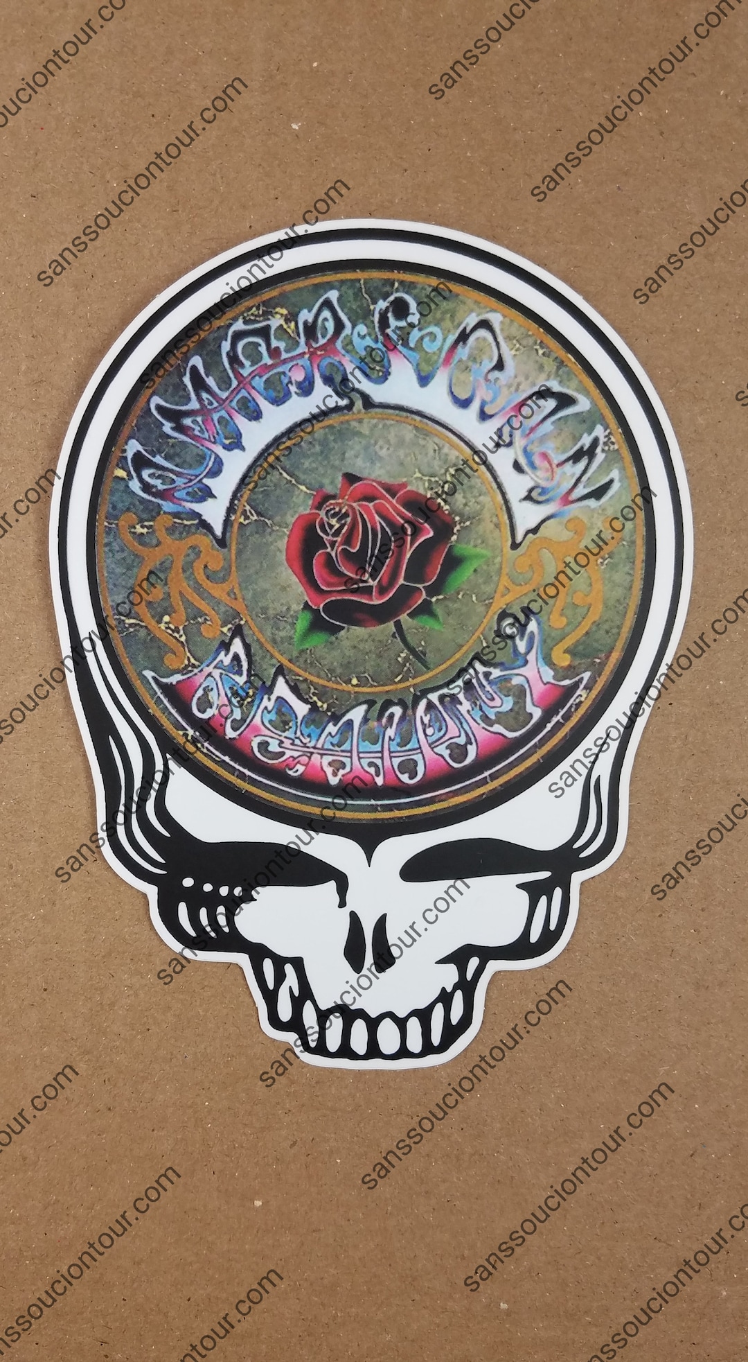 American Beauty SYF Lot Sticker6, Jerry Garcia, JGB, SYF, Bob Weir ...